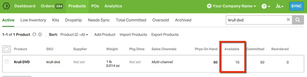 Ordoro - Inventory management terminology explained