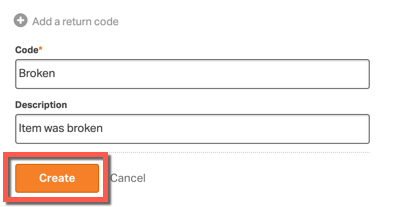Ordoro - How to create and add return codes to your RMAs