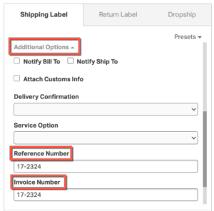 Ordoro - Can I add a Reference Number and Invoice Number to my Canada ...