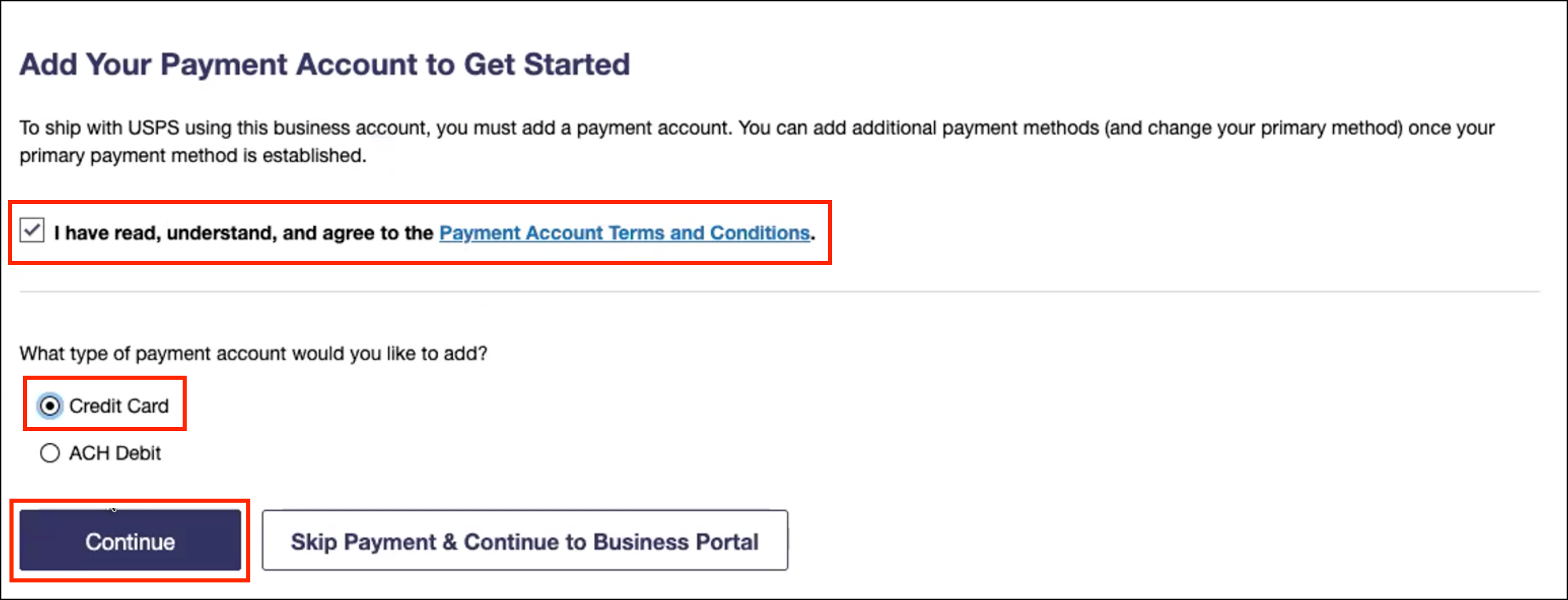 Ordoro - How do I set up my USPS Business Account (USPS Ship) in Ordoro?