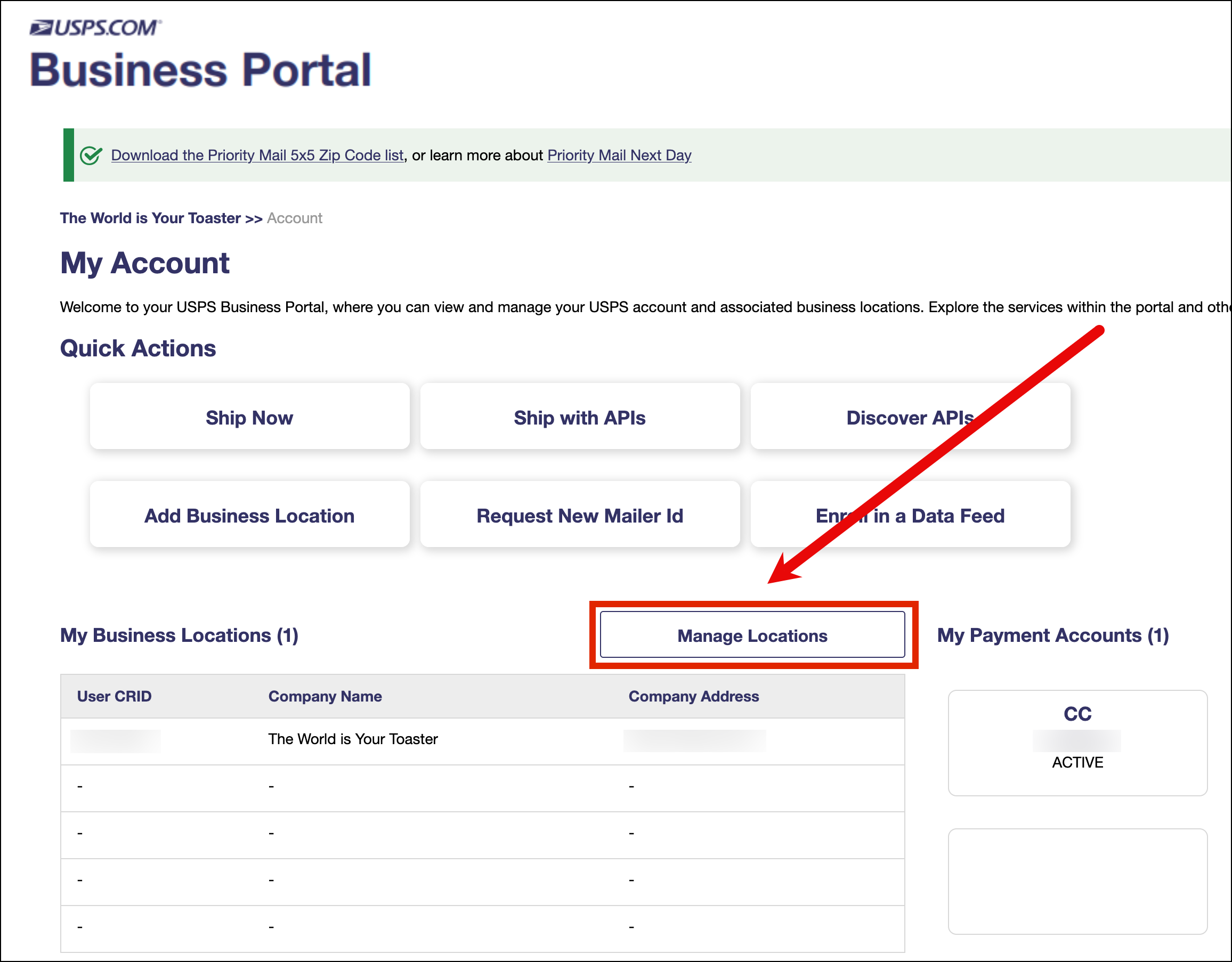 Ordoro - How do I set up my USPS Business Account (USPS Ship) in Ordoro?